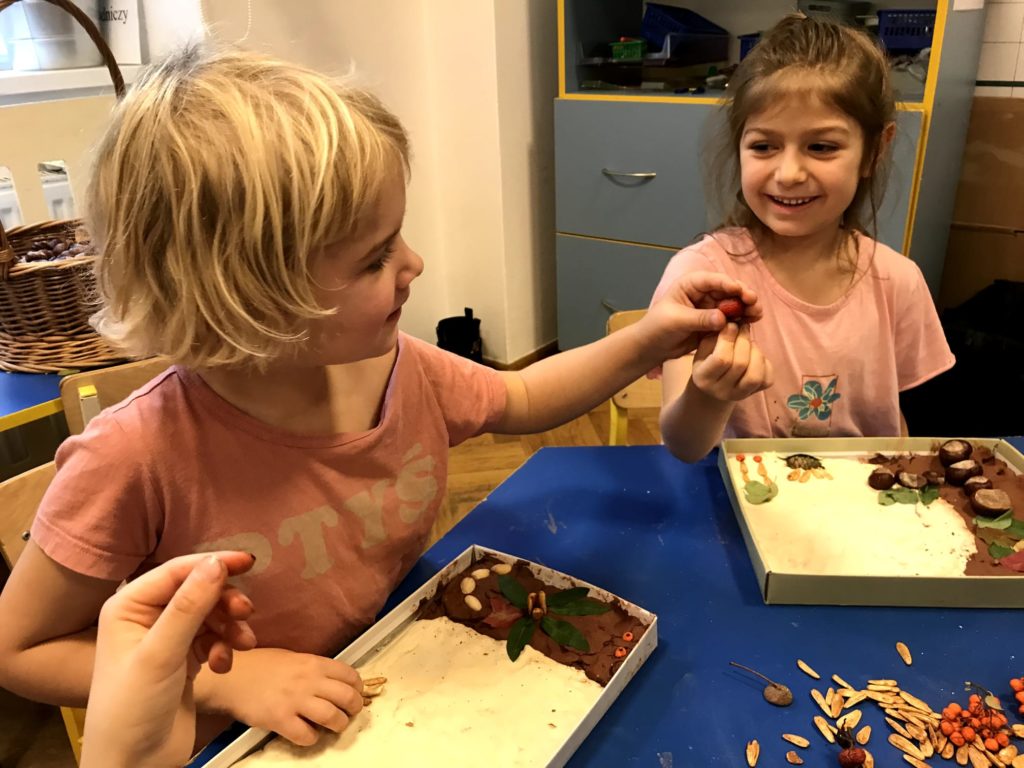 Glina – jesienne obrazy – Prywatne Przedszkole Lauder-Morasha