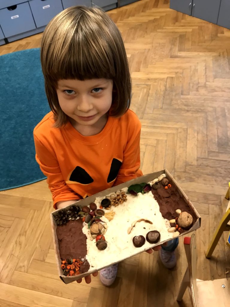 Glina – jesienne obrazy – Prywatne Przedszkole Lauder-Morasha